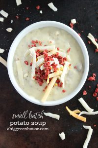 Small Batch Potato Soup – Big Green House