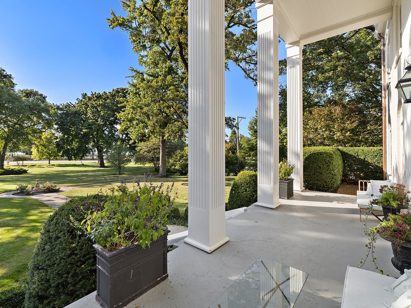 An Exceptional 1929 Mansion in Crystal Lake, Illinois, Surrounded by ...