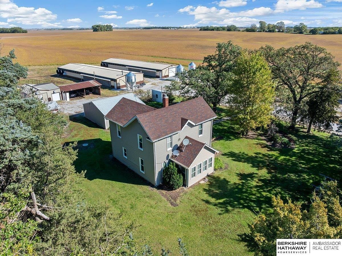 Unique 1903 Farmhouse in Avoca, Nebraska, on 4.7 Acres Featuring High ...