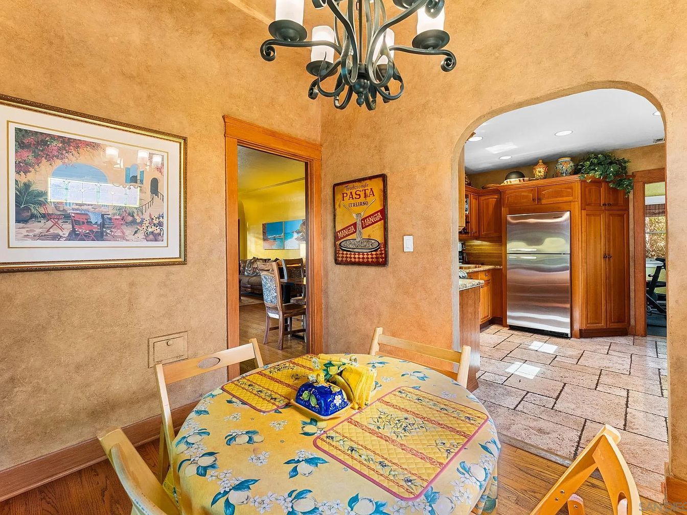 1925 Spanish-Style Home in San Diego, California, Featuring Wood Floors ...