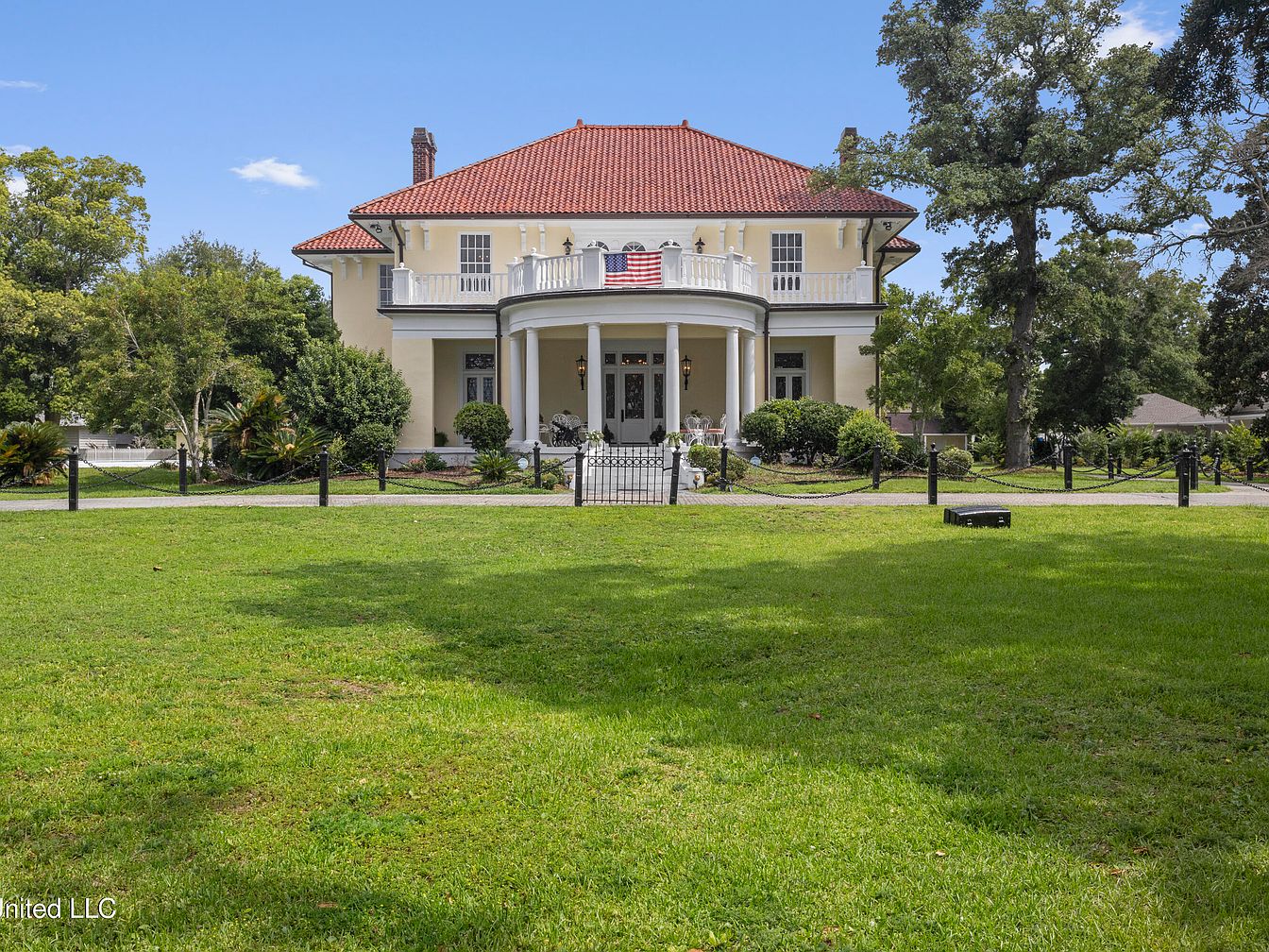 This 1920 Beachfront Gem in Pass Christian, Mississippi, Featuring ...
