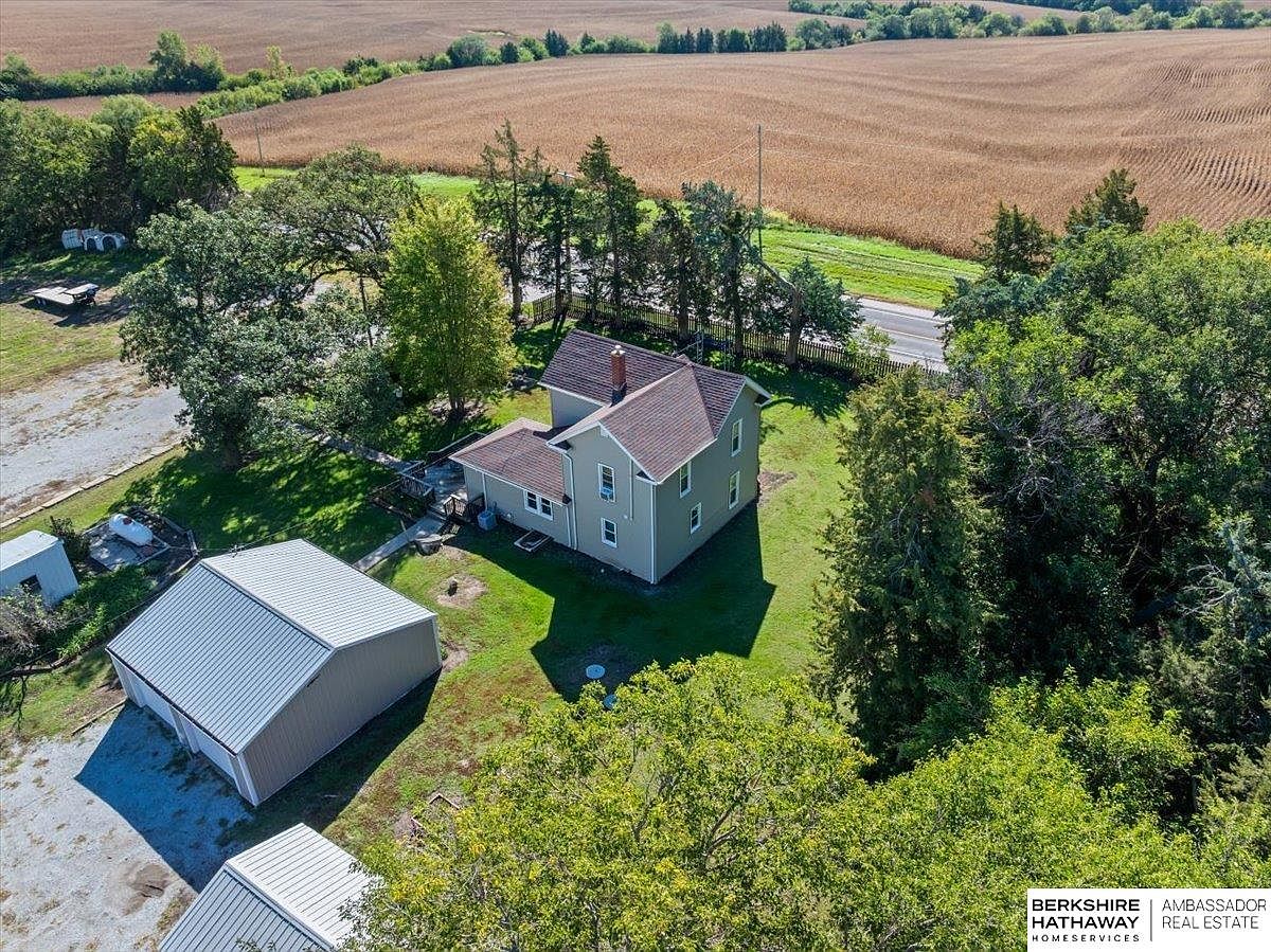 Unique 1903 Farmhouse in Avoca, Nebraska, on 4.7 Acres Featuring High ...